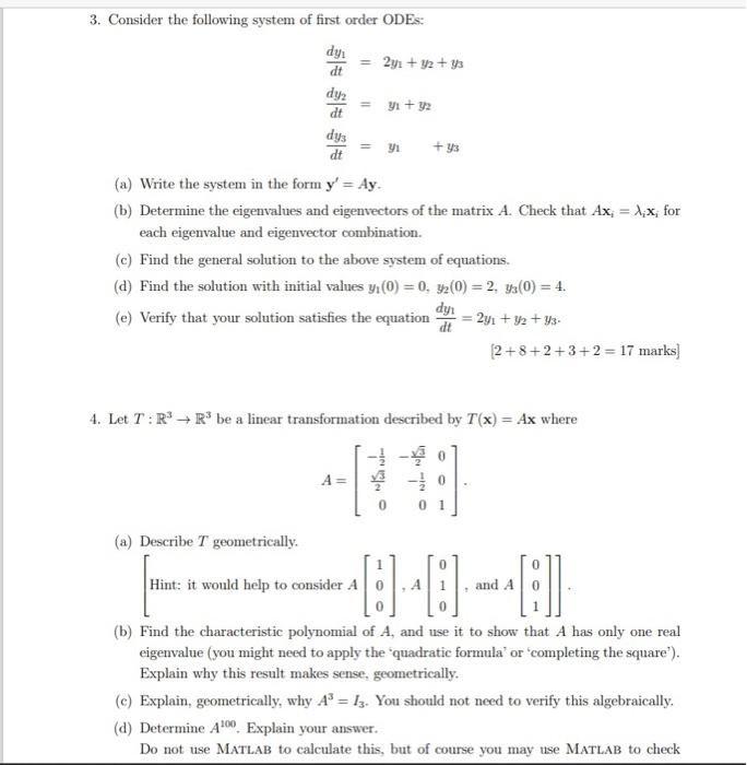 Solved 1. Include here the results from part 7 of the | Chegg.com