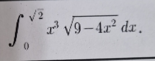 Solved ∫022x39-4x22dx ﻿by substituting 2x=3sin\theta ... | Chegg.com
