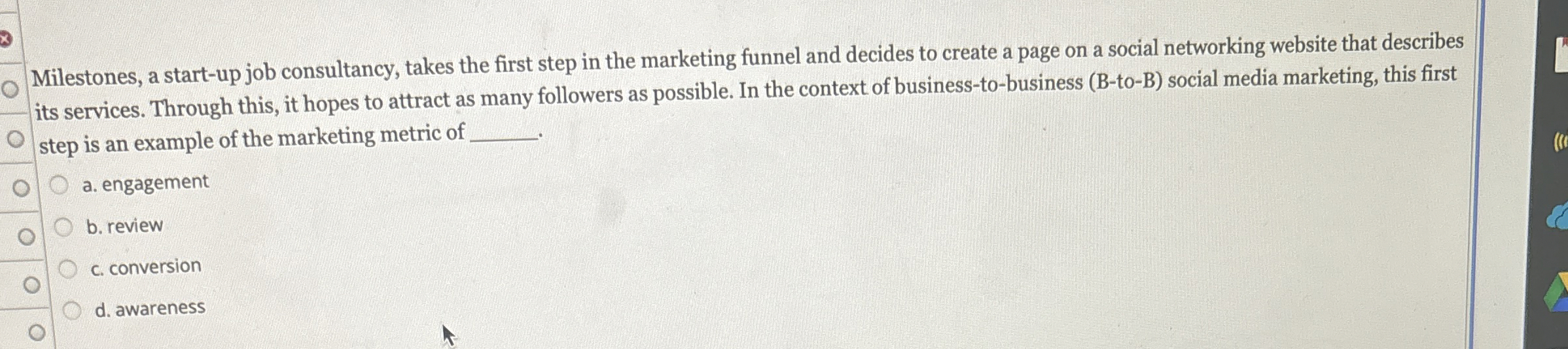 Solved Milestones, a start-up job consultancy, takes the | Chegg.com