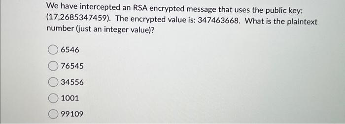 Solved You intercepted an encrypted message: DLKJD. It is a | Chegg.com