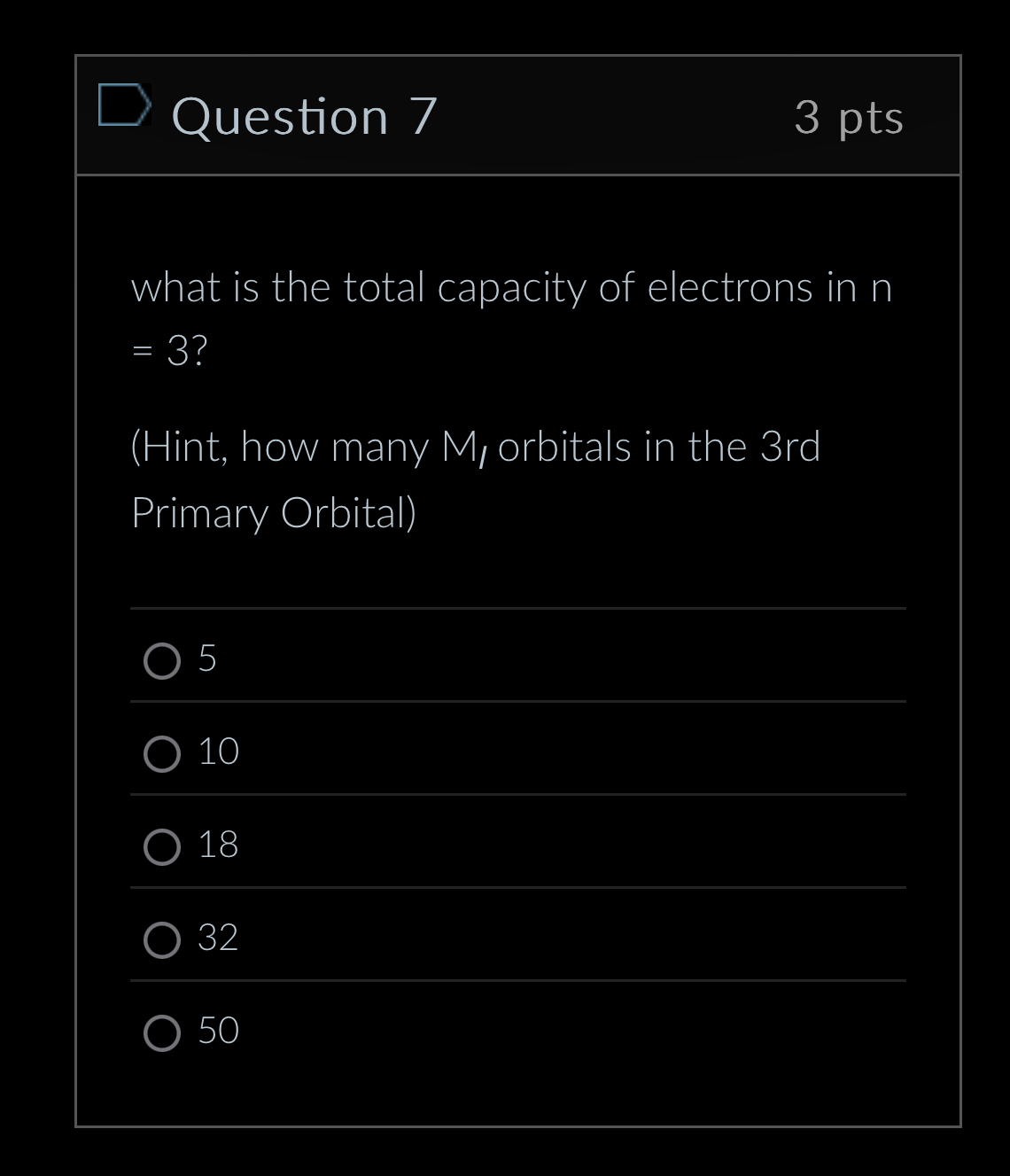 Solved Question 73 ﻿ptswhat is the total capacity of | Chegg.com