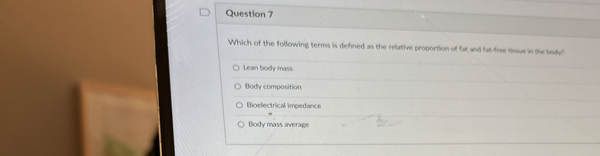 Solved Question 7Which of the following terms is defined as | Chegg.com