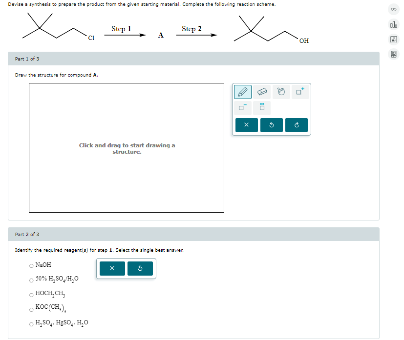 Solved Devise a synthesis to ﻿prepare the product from the | Chegg.com