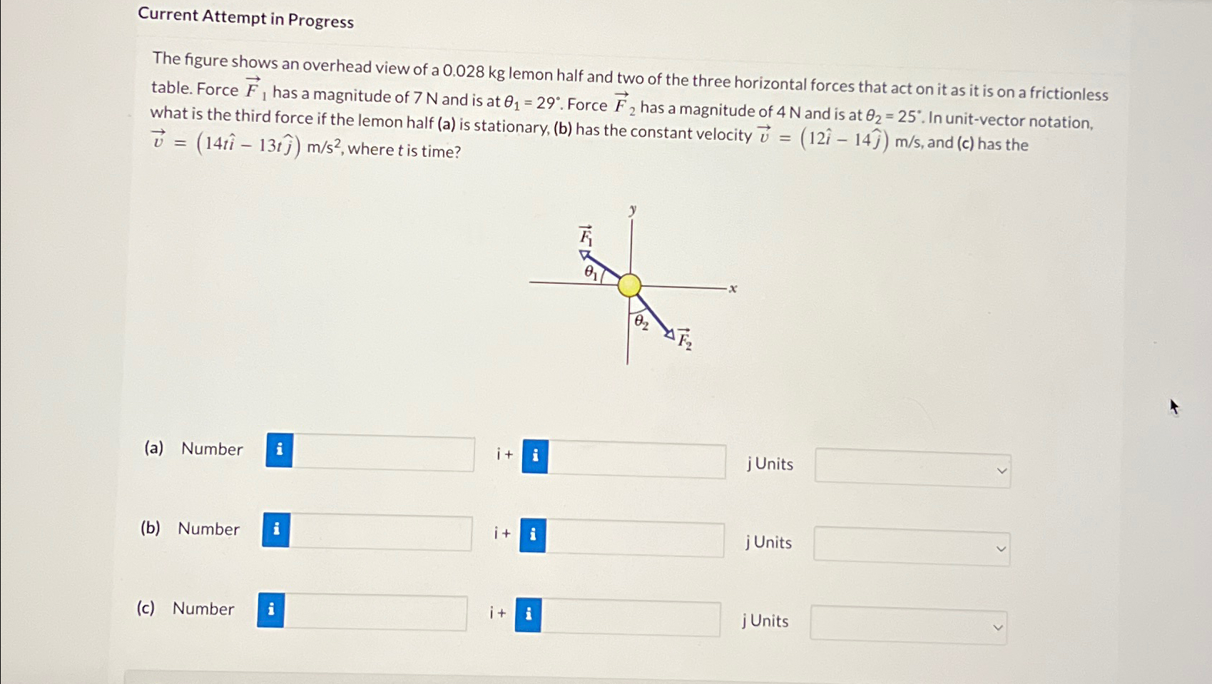 Solved Current Attempt in ProgressThe figure shows an | Chegg.com