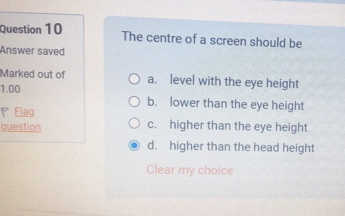 Solved Question 10Answer savedMarked out of | Chegg.com