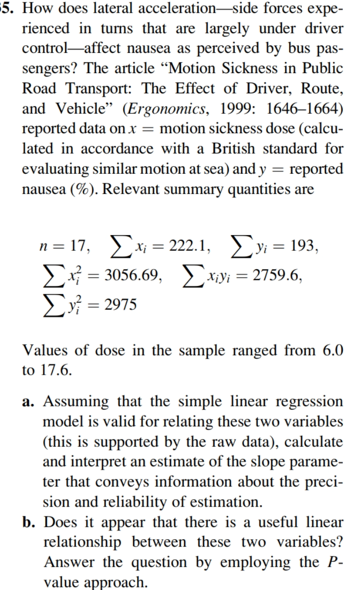 Solved How does lateral acceleration-side forces | Chegg.com