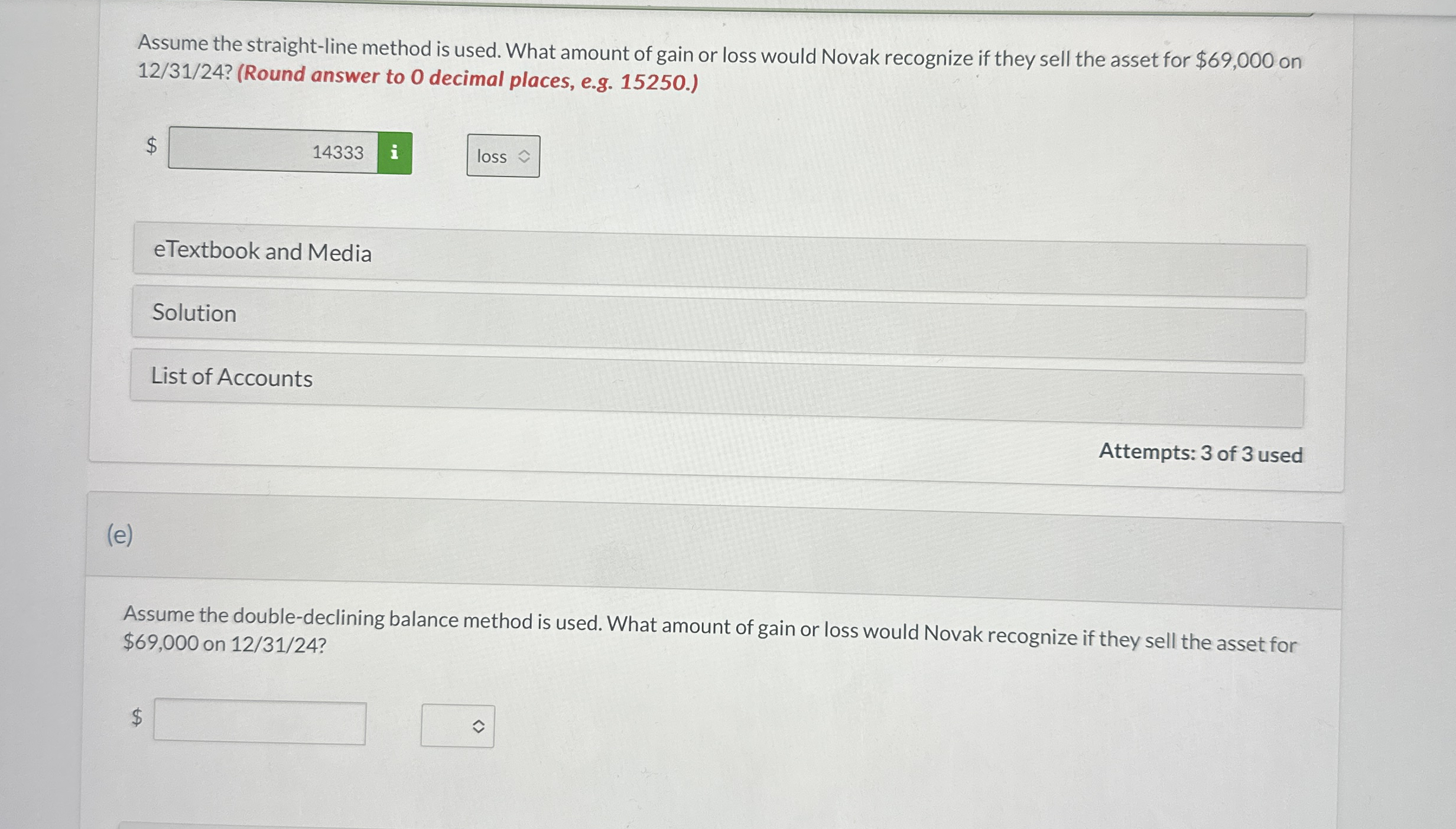 Solved Novak Company purchased a new machine on September | Chegg.com
