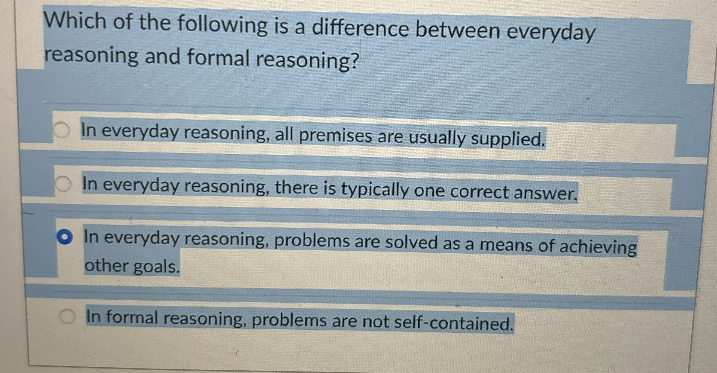 Solved Which of the following is a difference between | Chegg.com