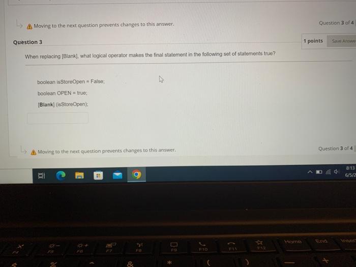Solved When replacing [Blank], what relational operator will | Chegg.com
