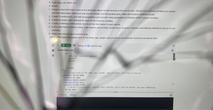 Solved You’ve been hired to create a software system for the | Chegg.com