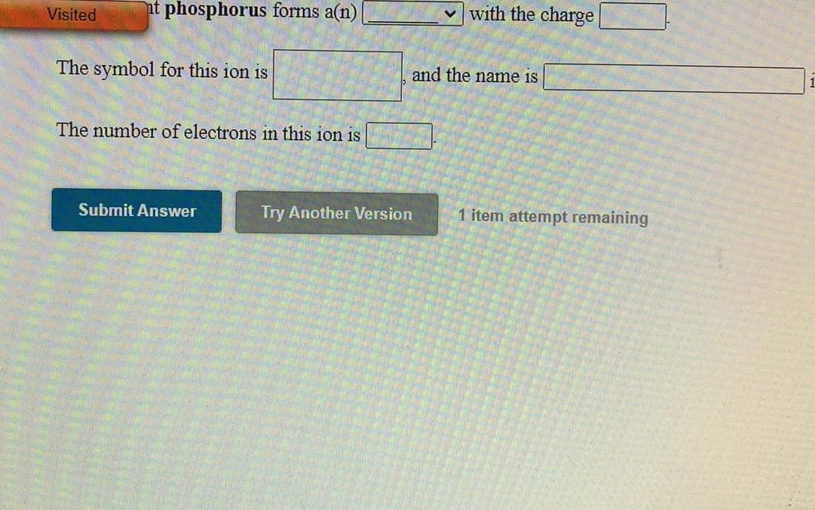 Solved An ion from a given element has 19 protons and 18 | Chegg.com