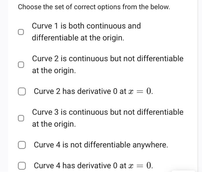 Solved 3) Consider the graphs given below: 1 point 1 0.5 -4 | Chegg.com