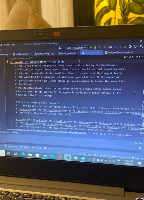 Solved i am unsure if this function is right it is for evil | Chegg.com