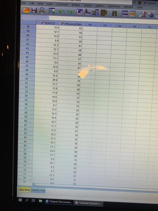 Solved Ss Version 1 Open Spss In The Welcome Screen Be