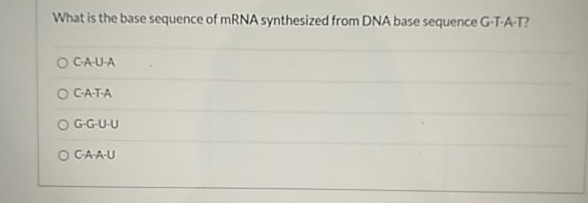 Solved Gene expression is the activation of a gene to | Chegg.com