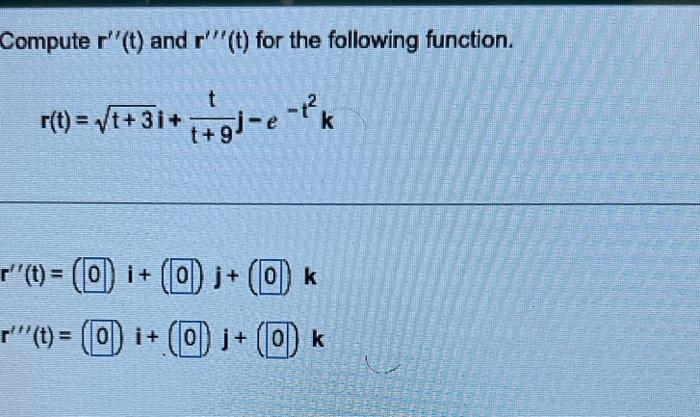 Solved Consider the position function below. | Chegg.com