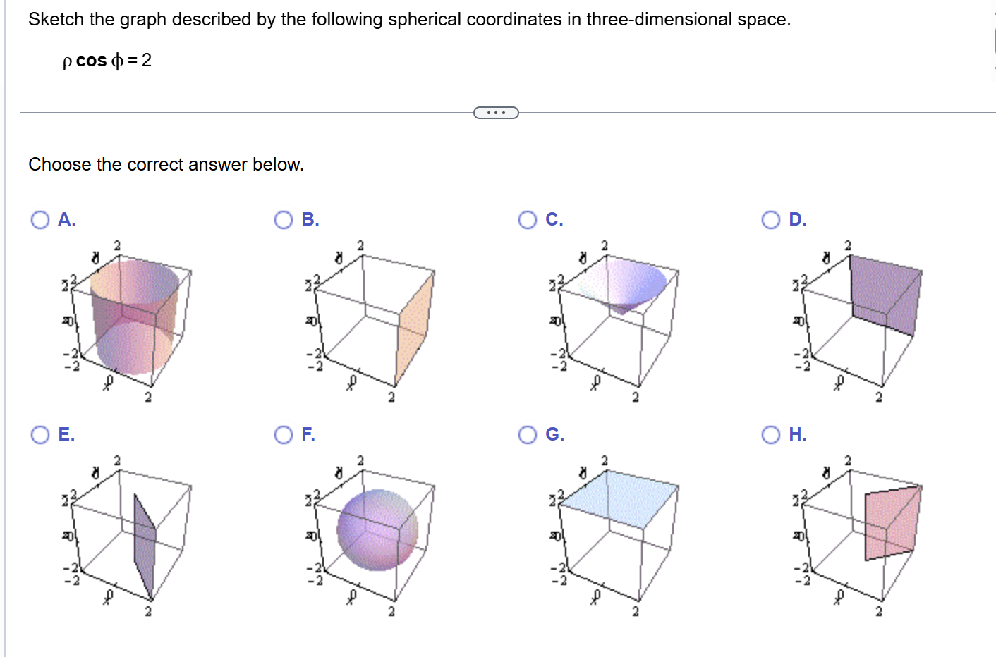 Sketch the graph described by ﻿the following | Chegg.com