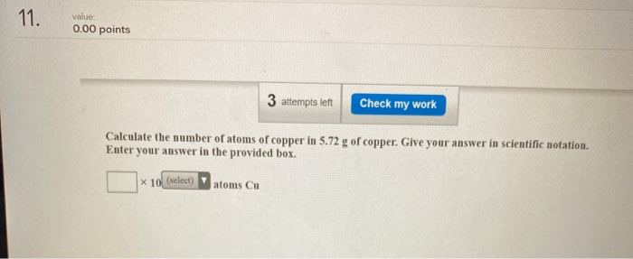 Solved 7. value 0.00 points 3 attempts left Check my work | Chegg.com