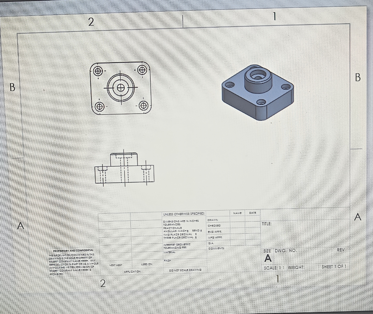 Instructions:Download the .SLDPRT part file.Create a | Chegg.com