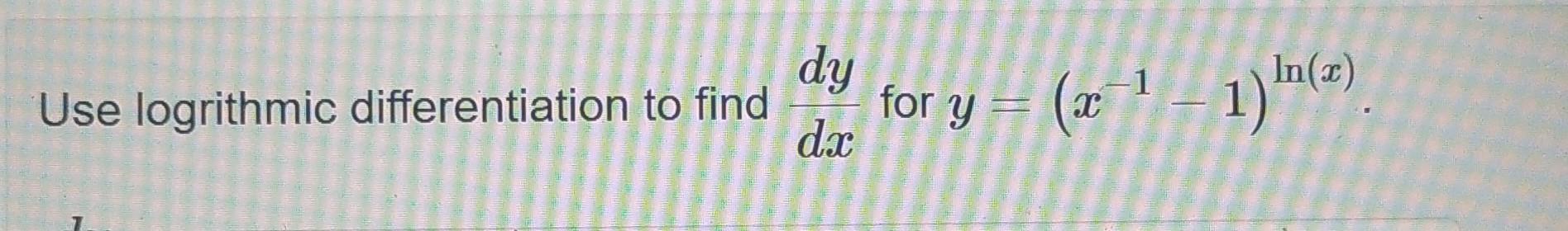 Solved Find f′(x) for f(x)=4x⋅log4(6x)Use logrithmic | Chegg.com