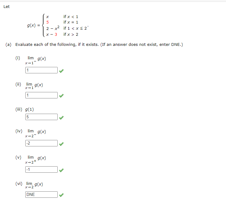 Solved Letg(x)={x if x