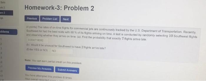 Solved Sats Homework-3: Problem 2 mm 2 Previous Next oblems | Chegg.com