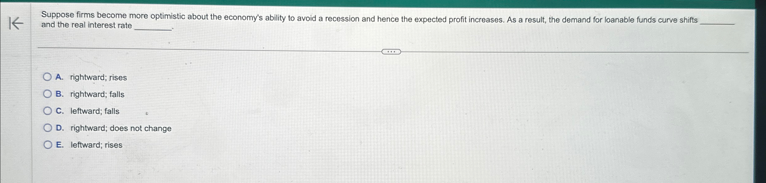 Solved Suppose firms become more optimistic about the | Chegg.com