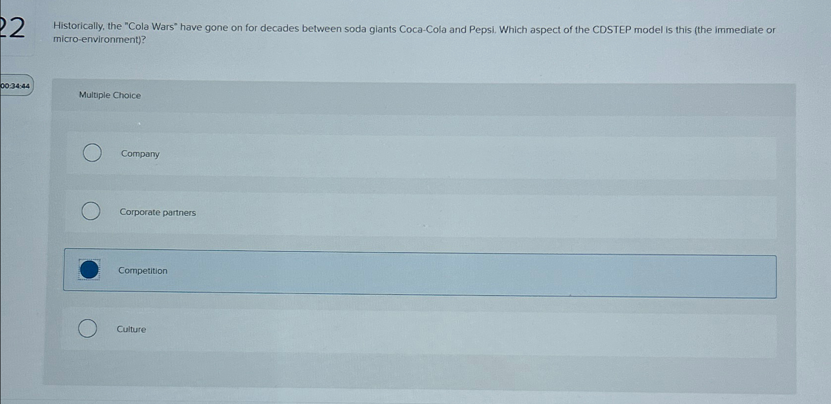 Solved Historically, the "Cola Wars" have gone on for | Chegg.com