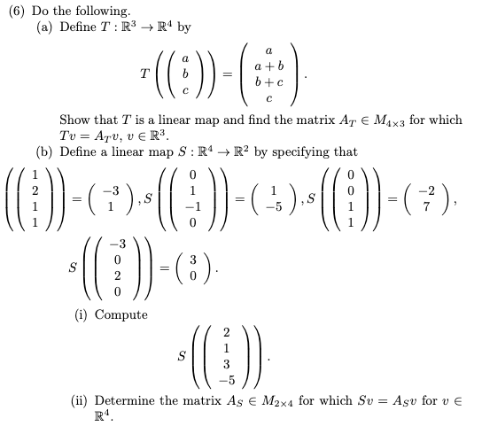 Solved (6) Do ﻿the following.(a) ﻿Define | Chegg.com