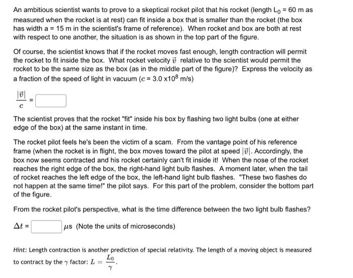 Solved An ambitious scientist wants to prove to a skeptical | Chegg.com