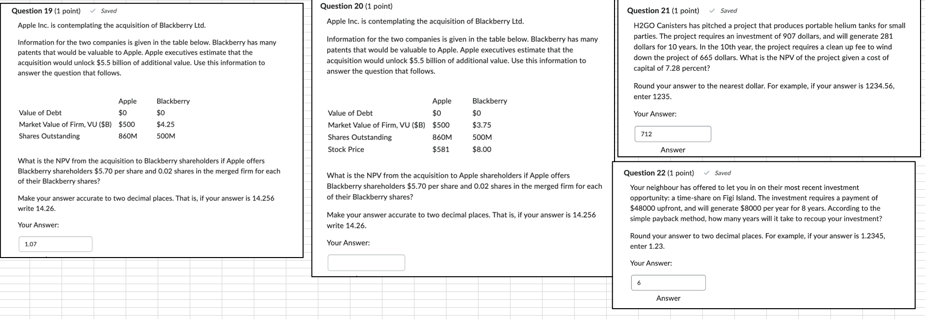 Solved Help me answer the finance questions in the pictures | Chegg.com