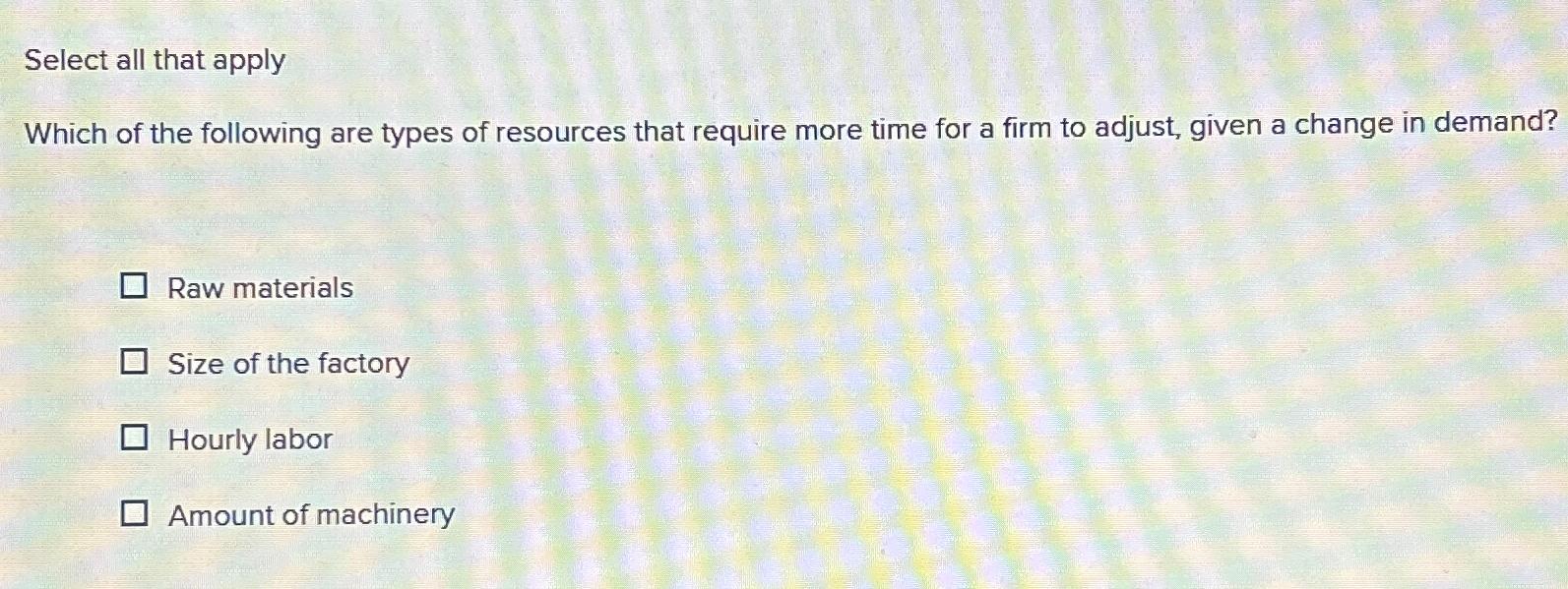 Solved Select all that applyWhich of the following are types | Chegg.com