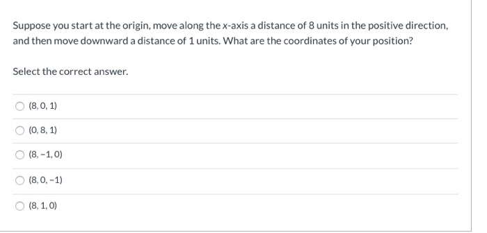 Solved Suppose you start at the origin, move along the | Chegg.com