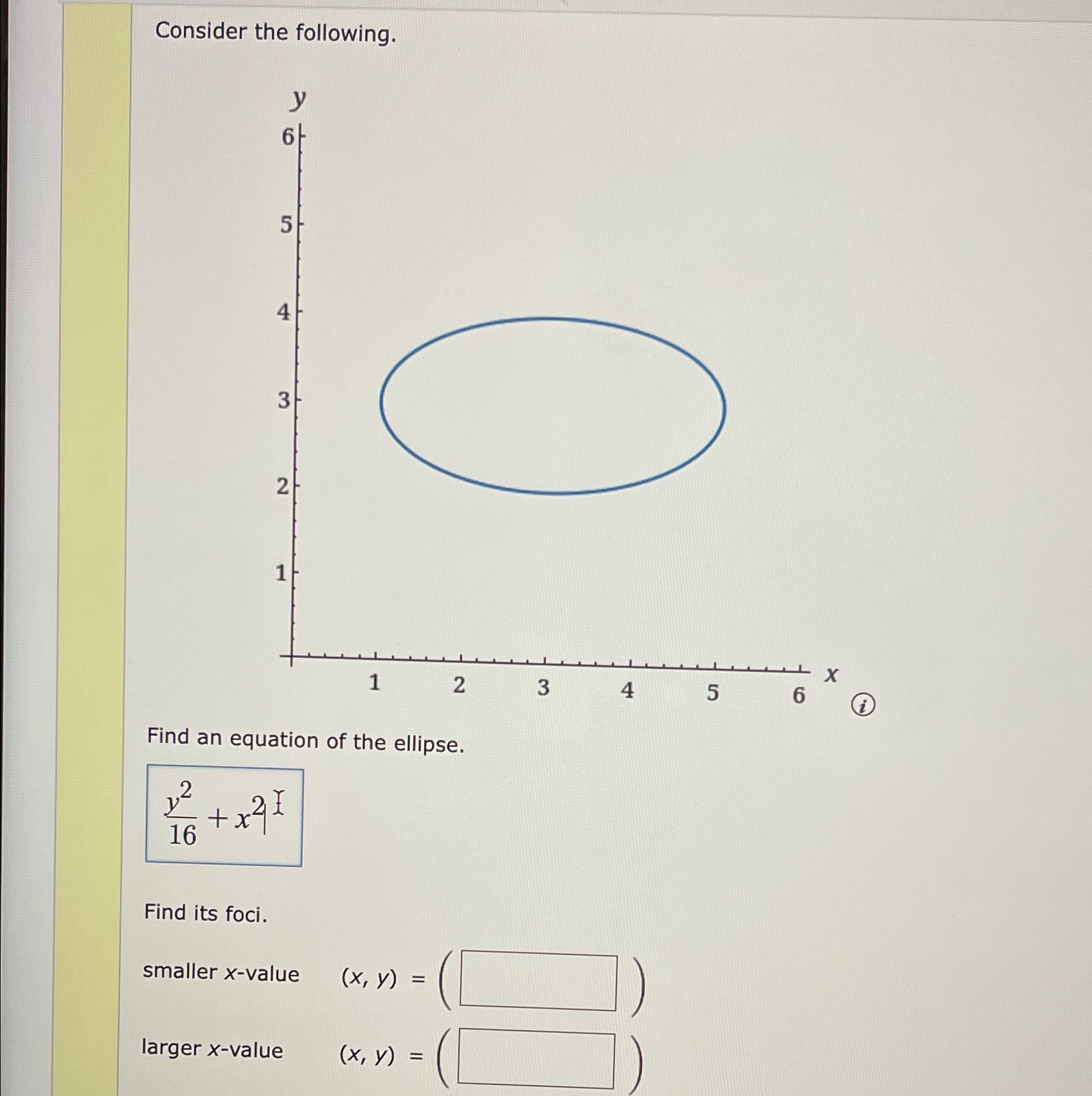 Solved Consider the following.Find an equation of the | Chegg.com