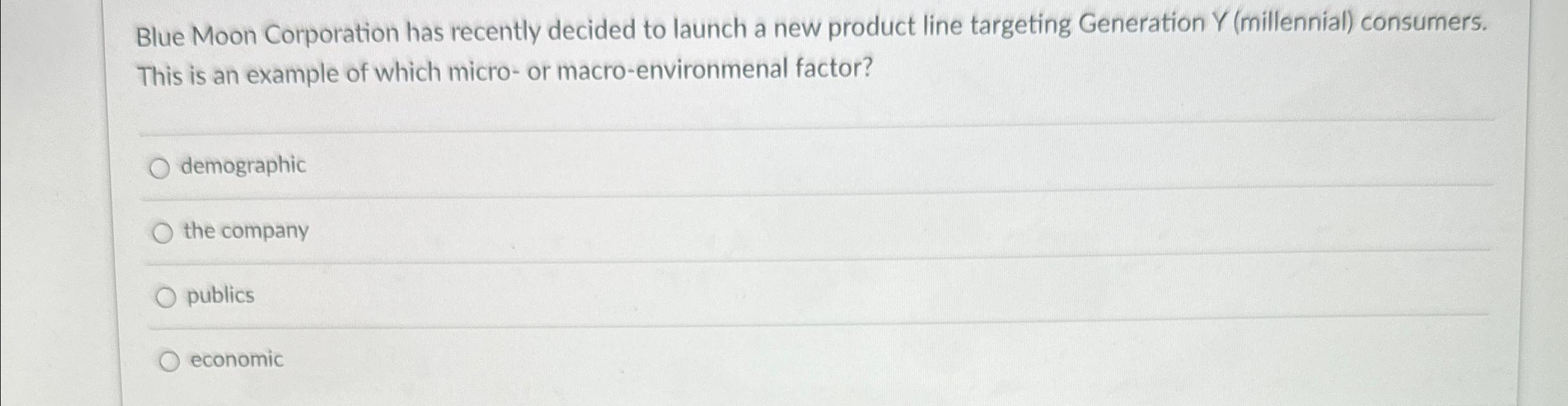 Solved Blue Moon Corporation has recently decided to launch | Chegg.com