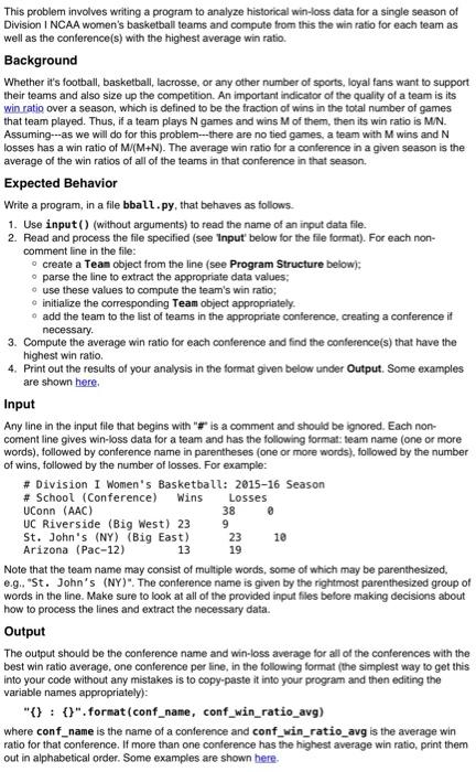 This problem involves writing a program to analyze | Chegg.com