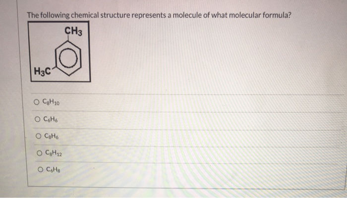 Solved Chem Help The following chemical structure | Chegg.com