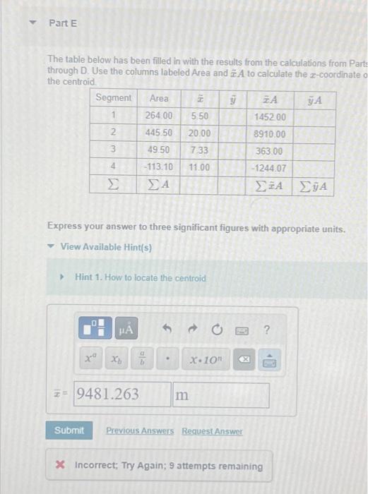 Solved PLEASE HELP ON PART E AND F! I HAVE A-D | Chegg.com