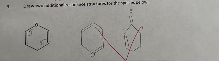 Solved Draw two additional resonance structures for the | Chegg.com