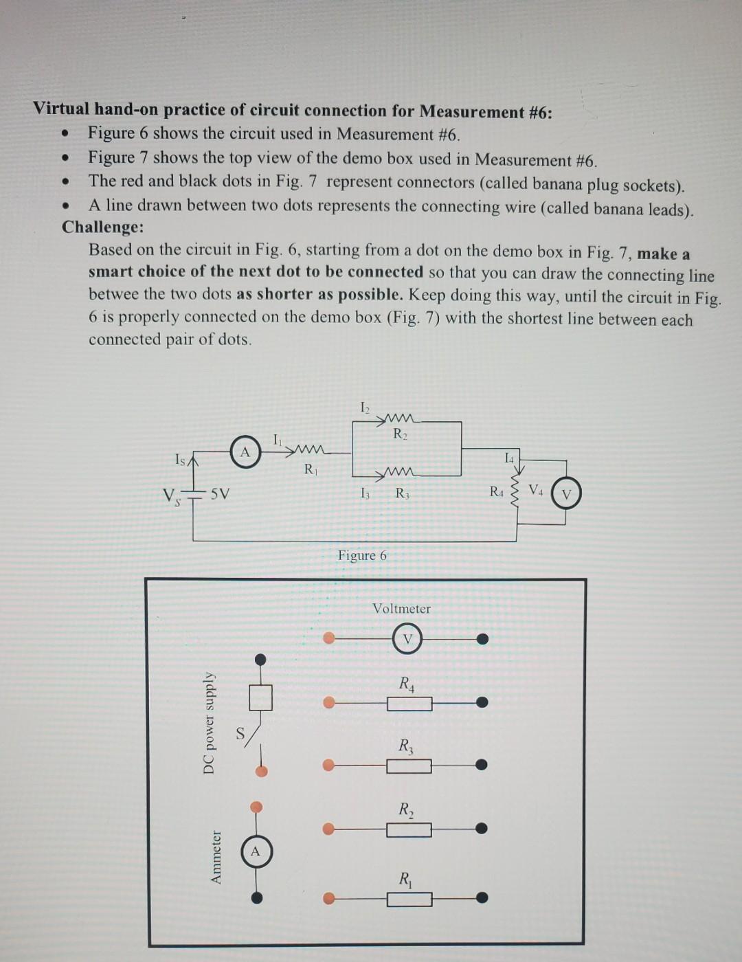 Solved Virtual hand-on practice of circuit connection for | Chegg.com