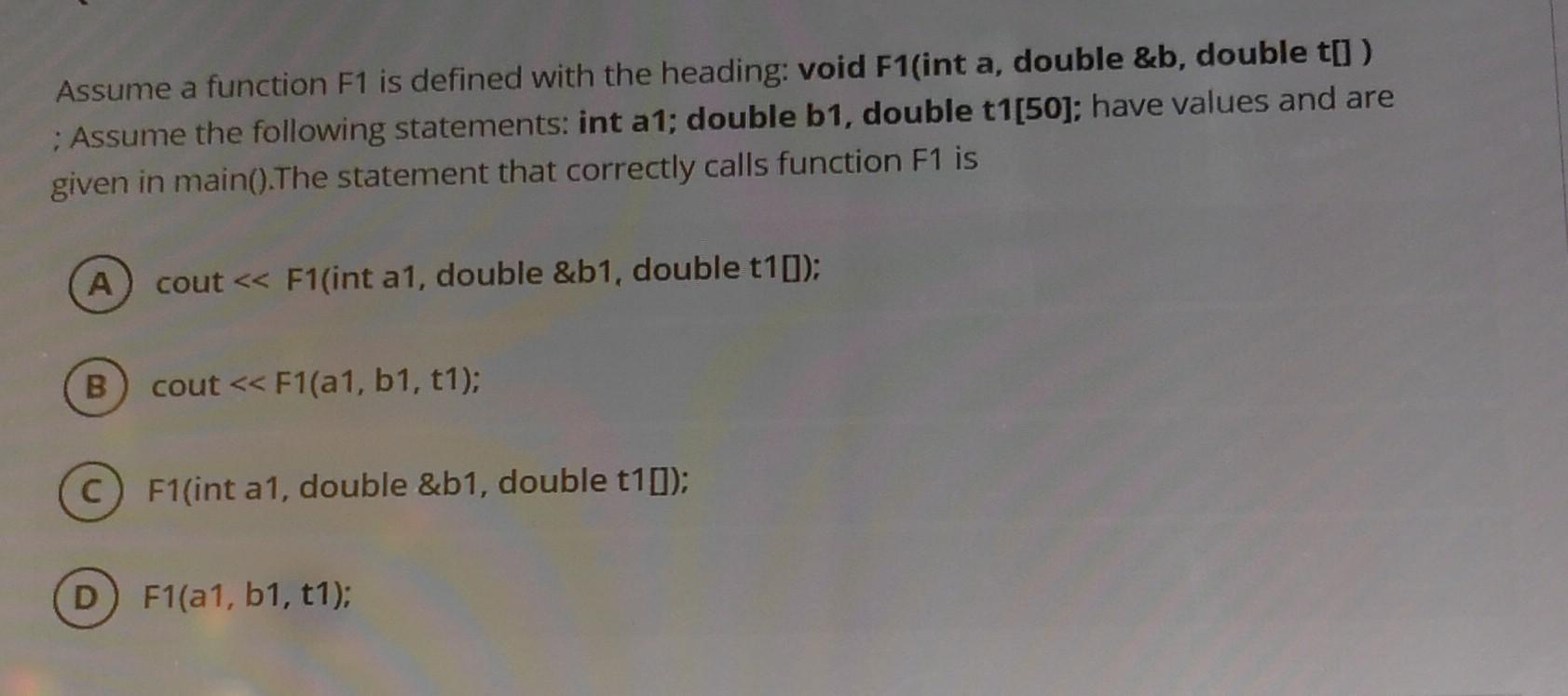 Solved Write A C Program That Defines An Integer Array Of