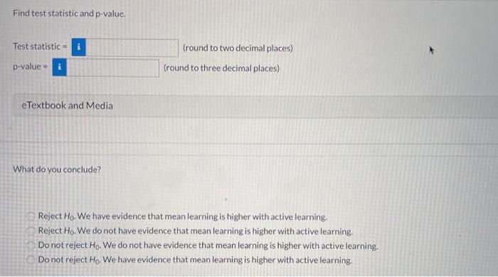 Solved Active Learning vs Passive Learning: Who Learns More? | Chegg.com