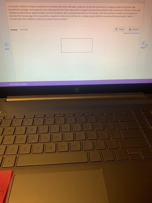 Solved A computer software company would like to estimate | Chegg.com