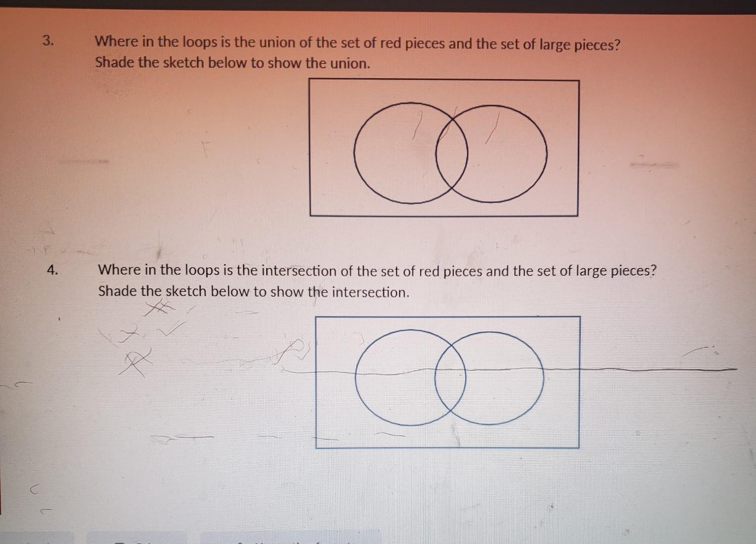 Solved In this activity, we will be using a 'hands on' Venn | Chegg.com