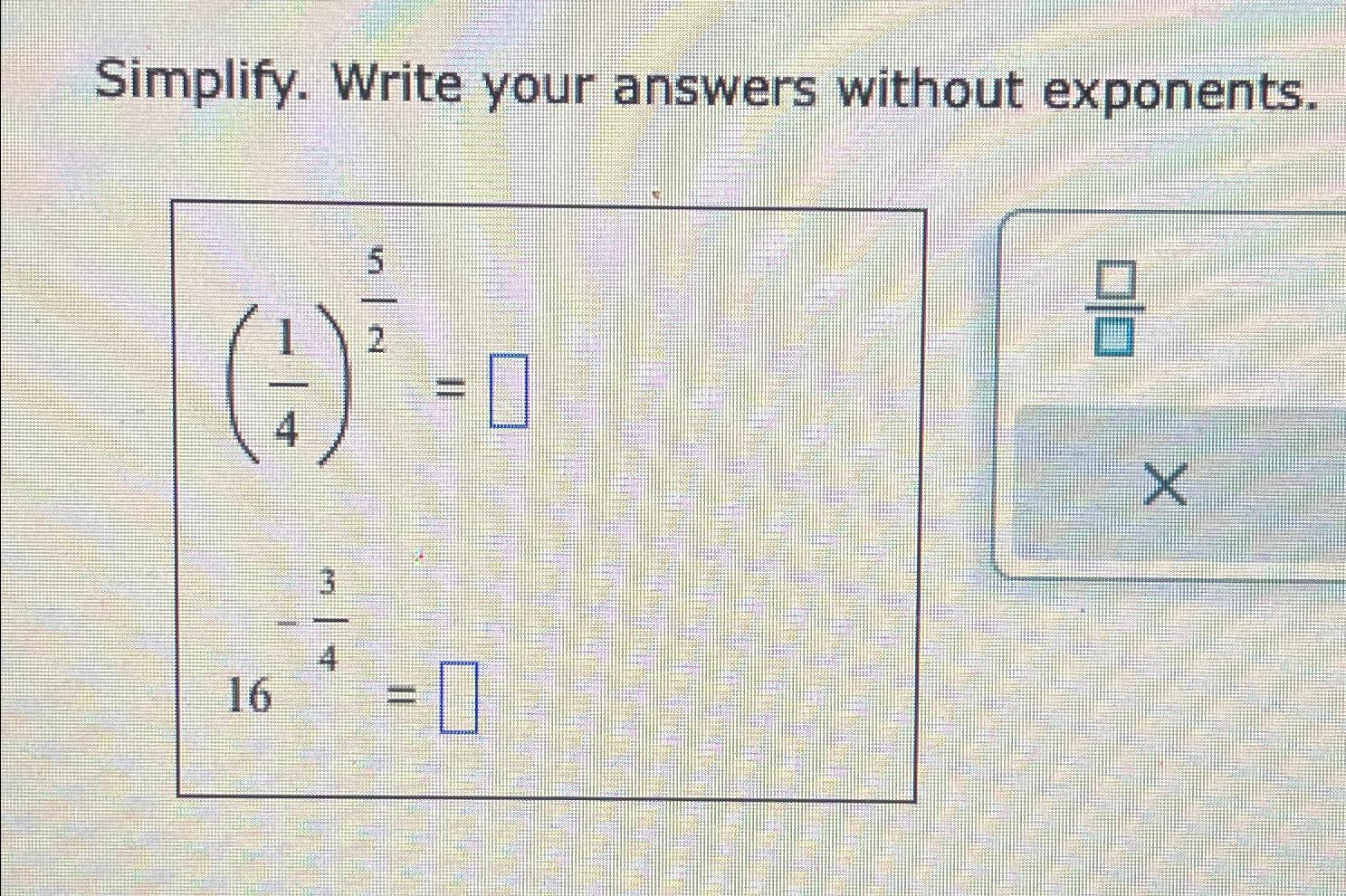 Solved Simplify. Write your answers without | Chegg.com