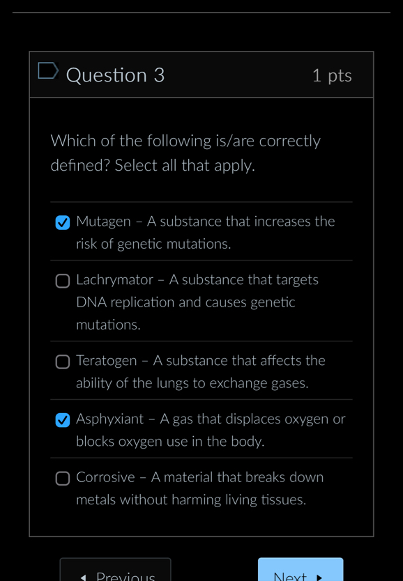 Solved Question 31 ﻿ptsWhich of the following is/are | Chegg.com