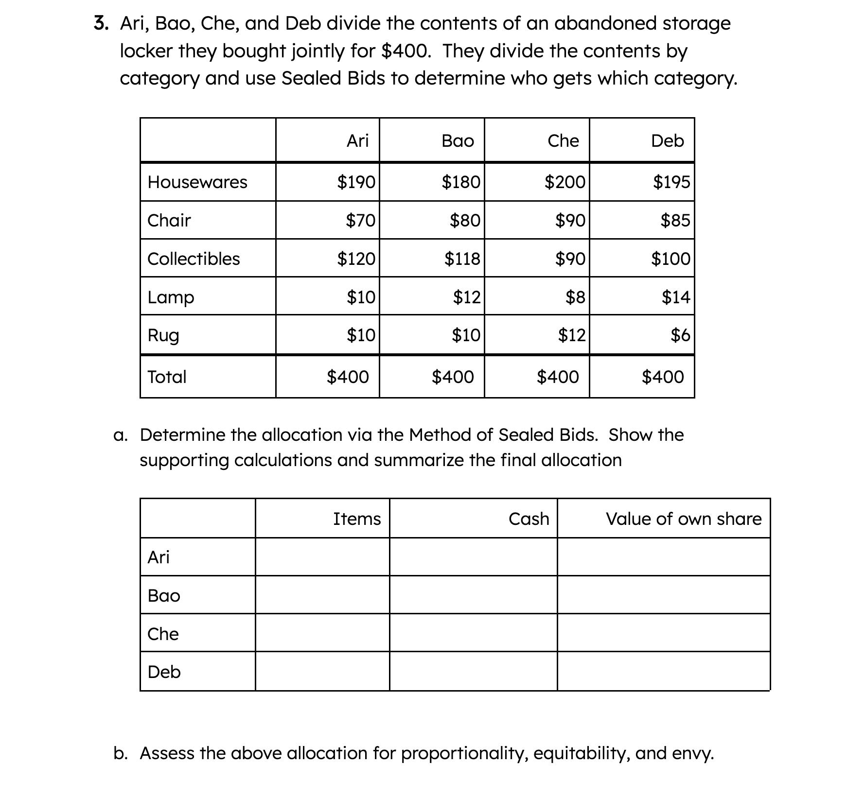 Both questions A and B please | Chegg.com