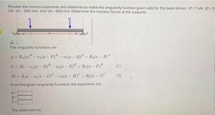 Solved Provide the correct exponents and distances to make | Chegg.com