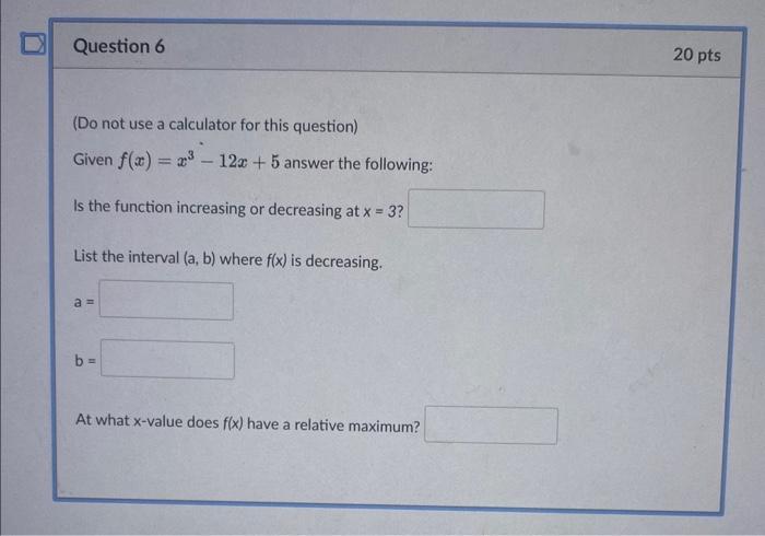 Solved Find the derivative of f(x)=x5+x27. Show all steps. | Chegg.com