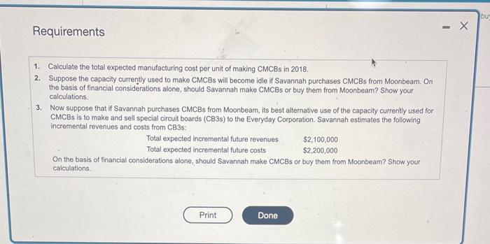 Solved The Savannah Corporation manufactures cellular | Chegg.com